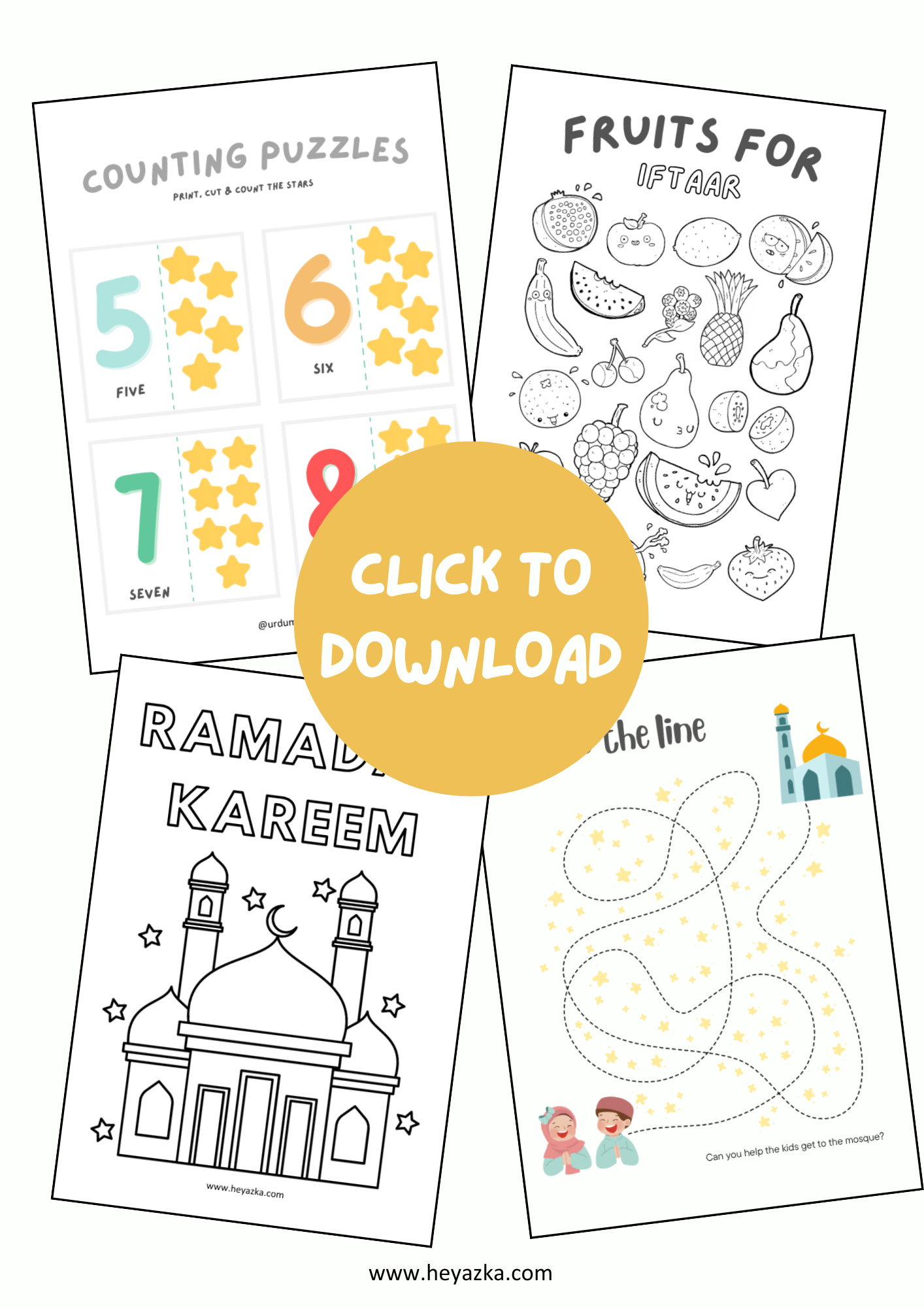 Free Ramadan Activity Printable for Toddlers and Preschoolers – Hey ...